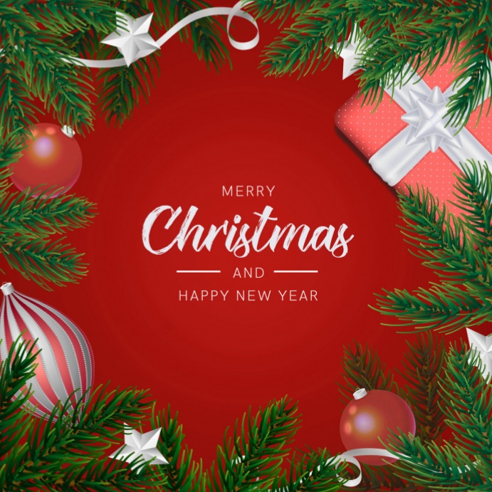 Happy Christmas Template | PosterMyWall
