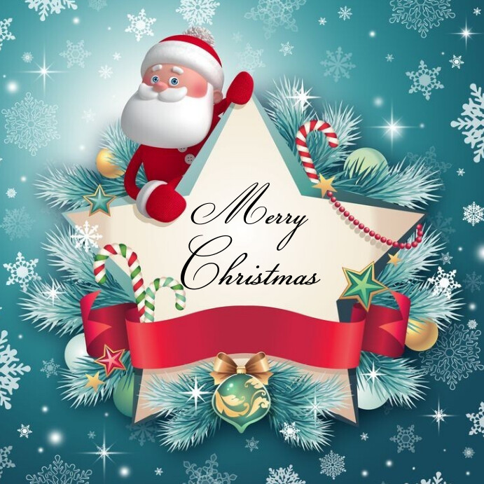 Happy Christmas Template | PosterMyWall