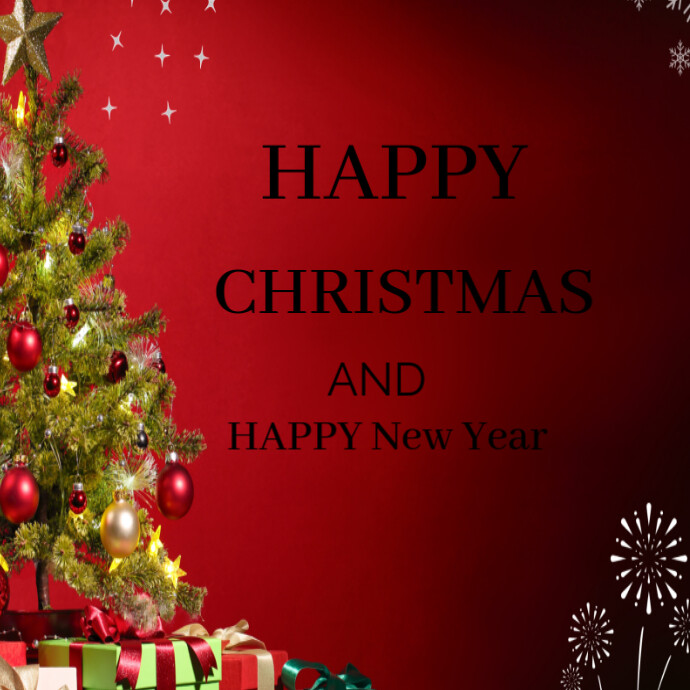 Happy Christmas Logo Template | PosterMyWall