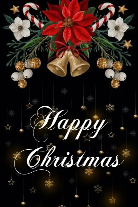 Happy Christmas Poster Template | PosterMyWall