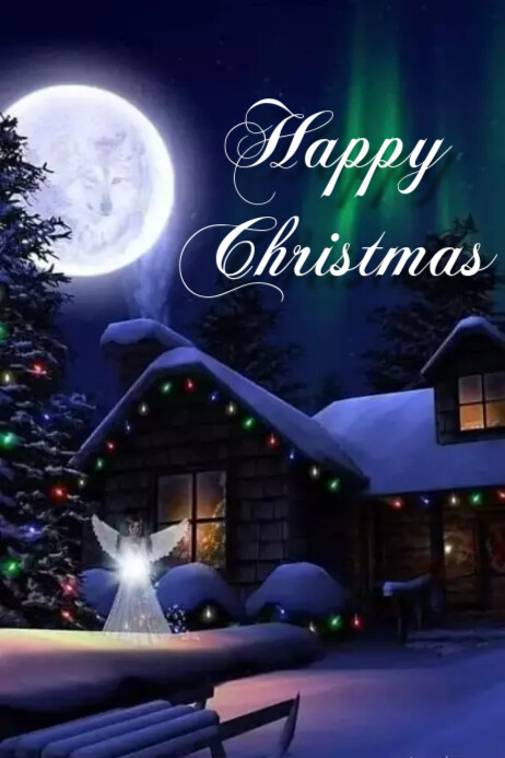 Happy Christmas Poster Template | PosterMyWall