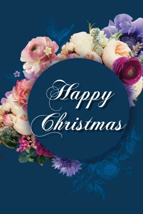 Happy Christmas Poster Template | PosterMyWall