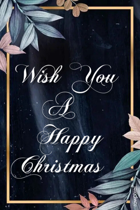 Happy Christmas Poster Template | PosterMyWall