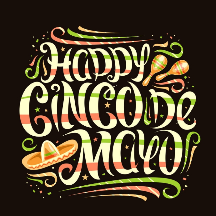 Happy Cinco De Mayo Day Flyer Poster Design Template | PosterMyWall