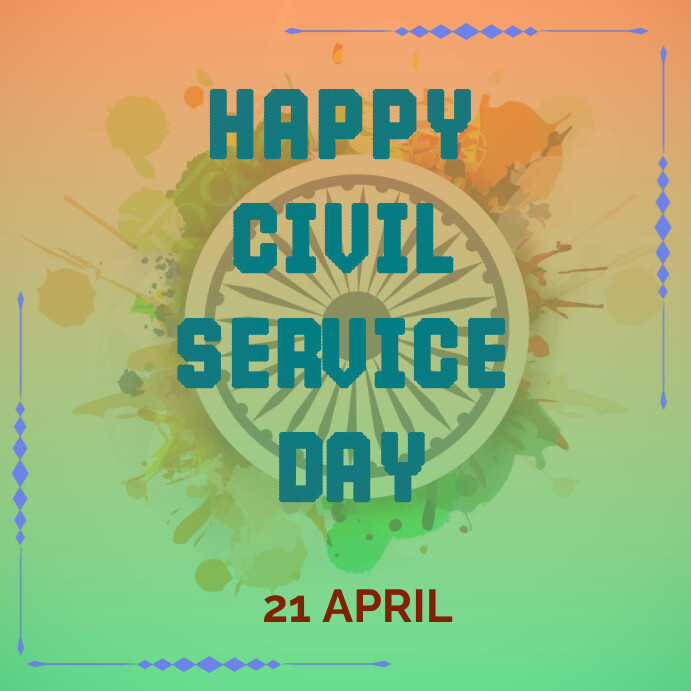 Happy civil service day Template | PosterMyWall