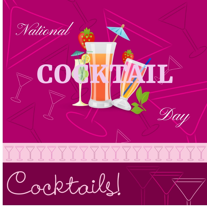 Happy Cocktail Day Template | PosterMyWall