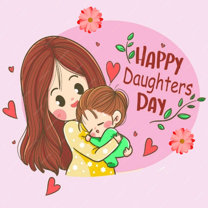Happy daughter day Instagram post Template | PosterMyWall