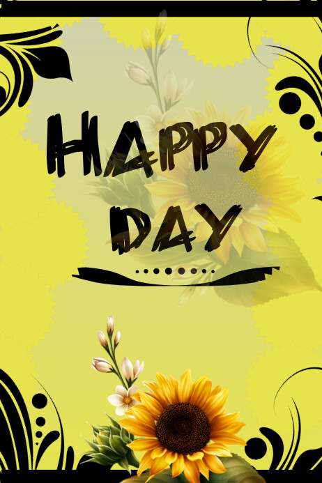 Copy of Happy Day | PosterMyWall