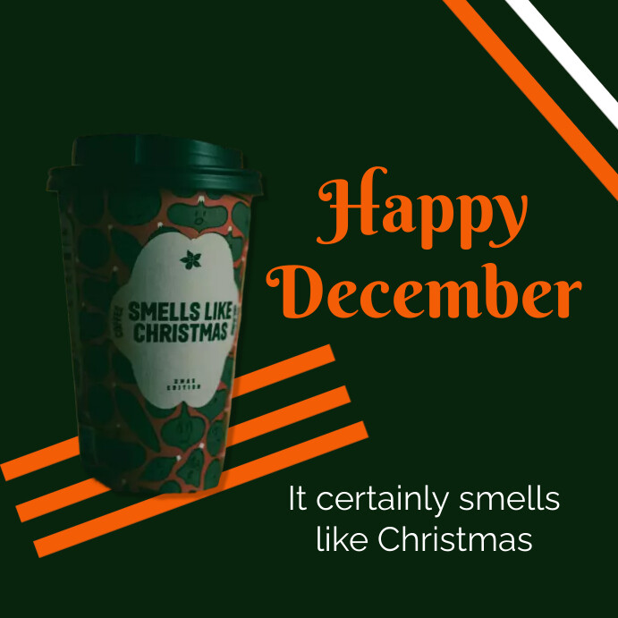 Happy December Template | PosterMyWall