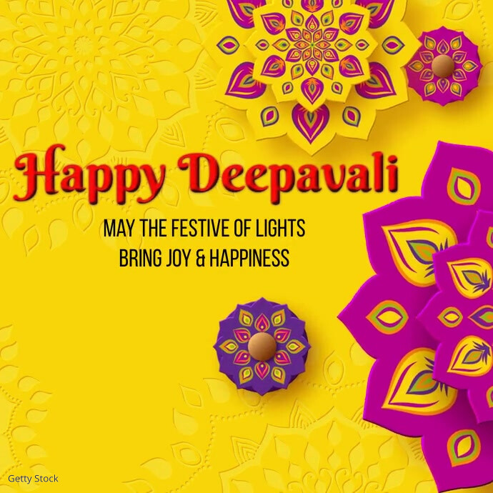 Happy Deepavali Template | PosterMyWall