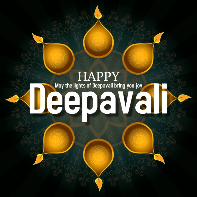 Happy Deepavali Template | PosterMyWall
