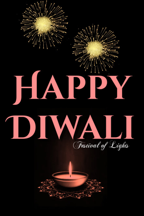 Happy Diwali,Diwali Festival,Diwali posters Template | PosterMyWall