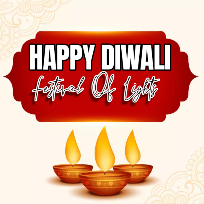 Happy diwali Template | PosterMyWall