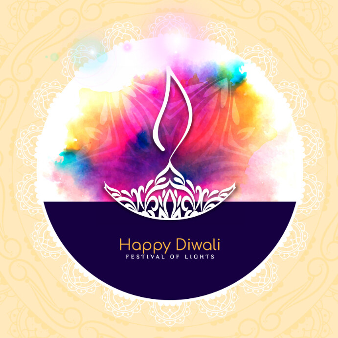 Happy diwali Template | PosterMyWall