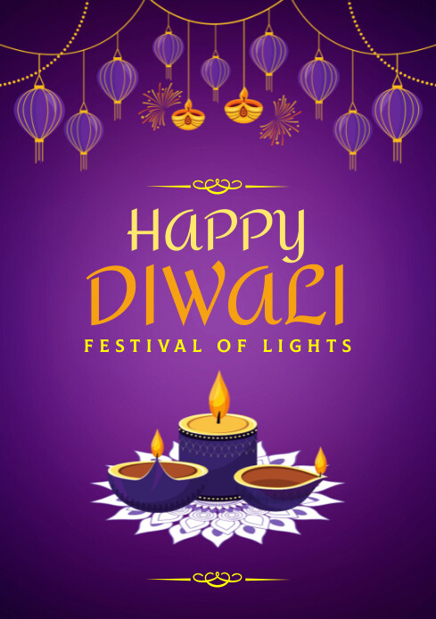 Happy Diwali Template | PosterMyWall