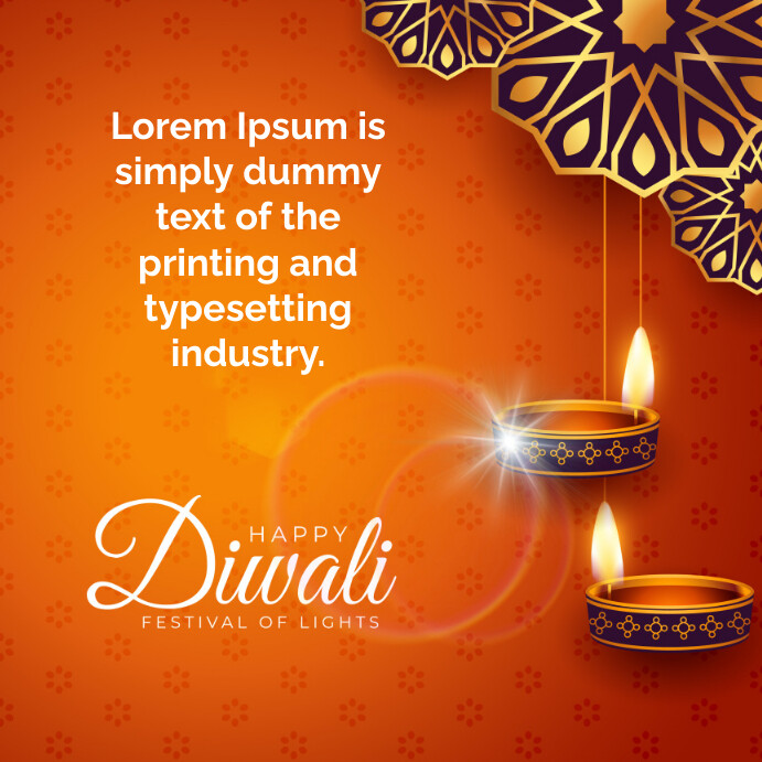 Happy diwali Template | PosterMyWall