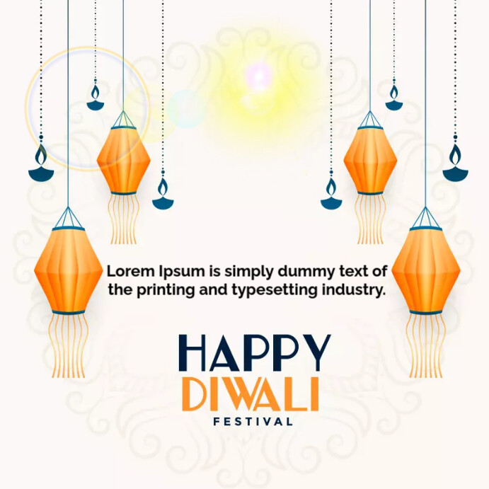 Happy diwali Template | PosterMyWall
