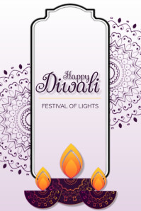 Diwali/Deepavali Poster design Template | PosterMyWall