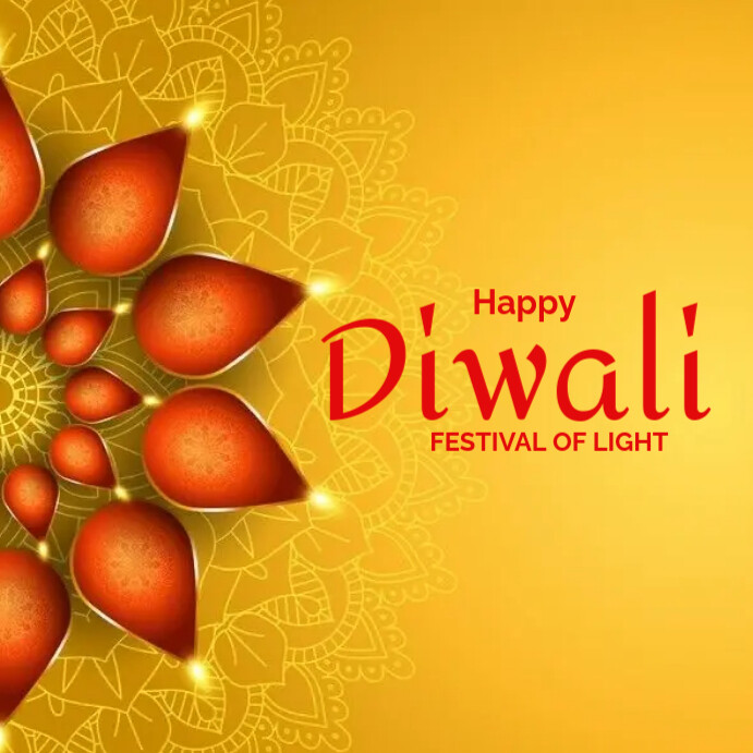 Happy Diwali Template | PosterMyWall