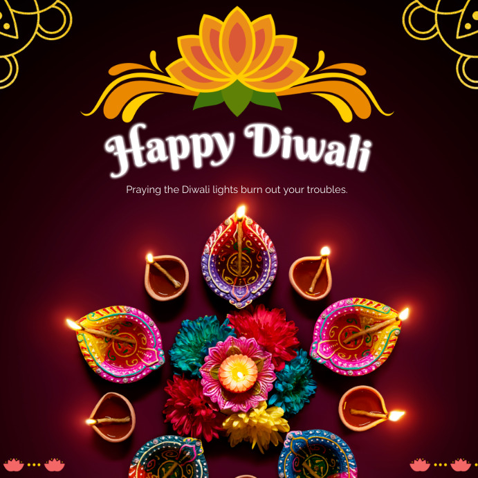 Copy of happy diwali | PosterMyWall