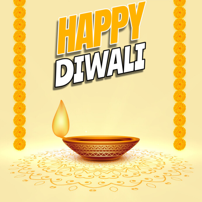 Happy diwali Template | PosterMyWall