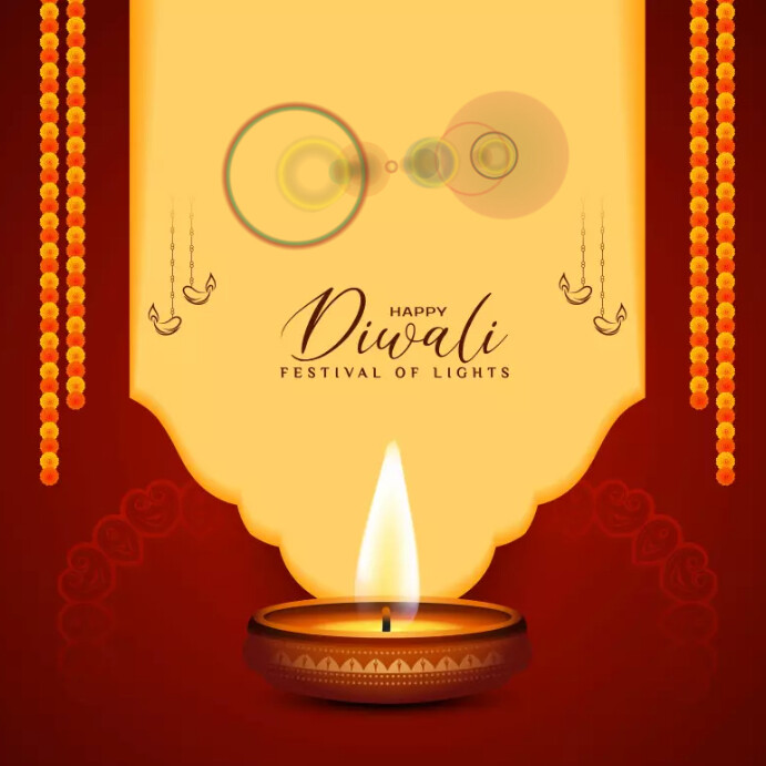 Happy diwali Template | PosterMyWall