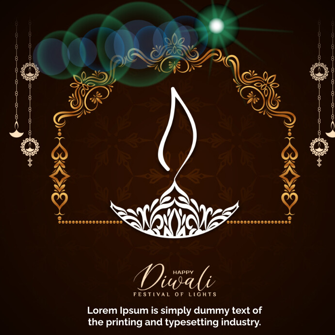 Happy diwali Template | PosterMyWall