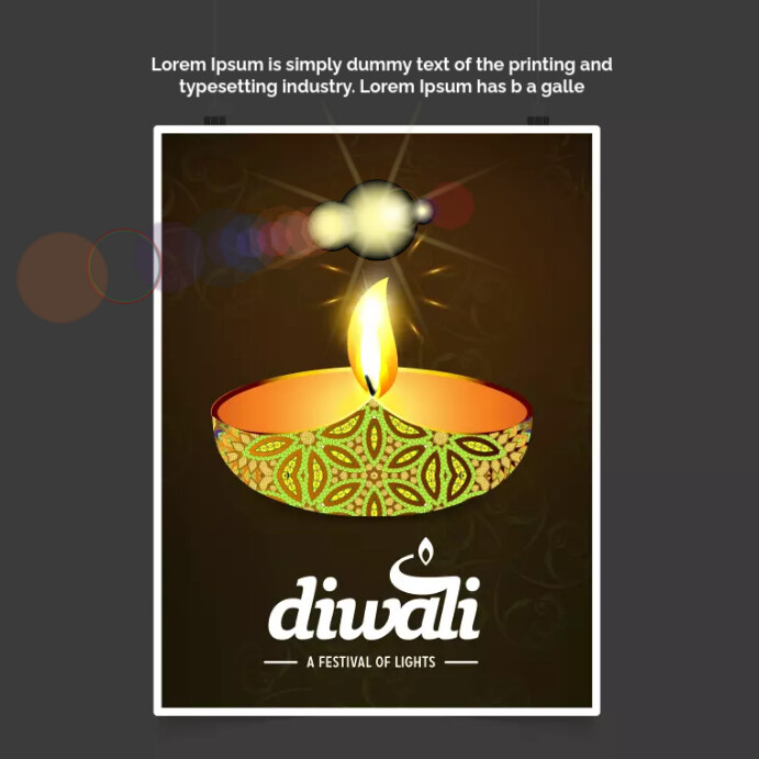 Happy diwali Template | PosterMyWall