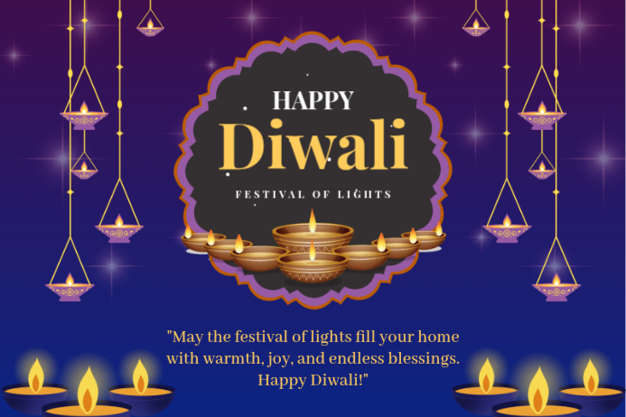 Happy Diwali Template | PosterMyWall