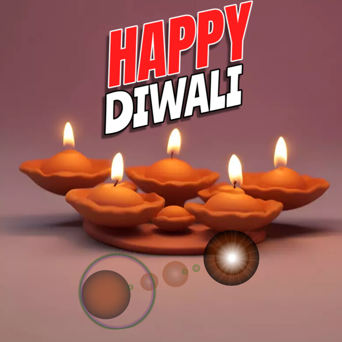 Happy diwali Template | PosterMyWall