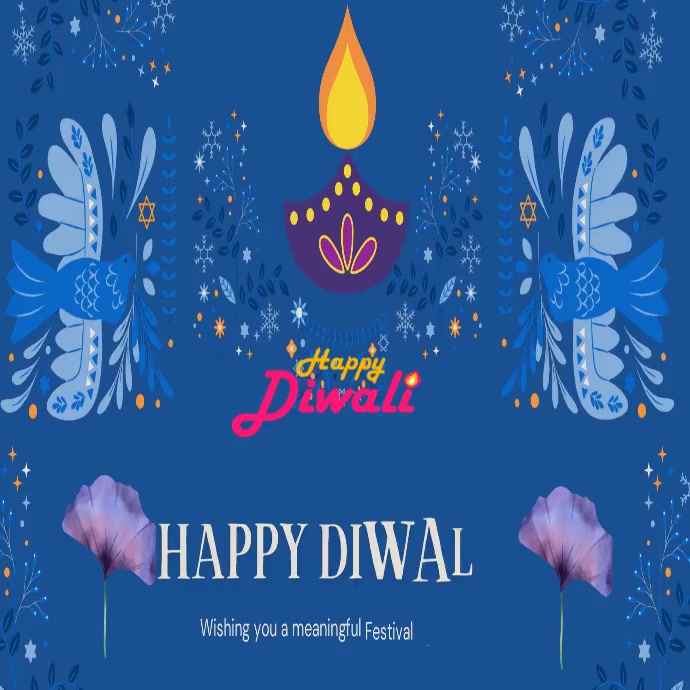 Copy of Happy Diwali Festival | PosterMyWall