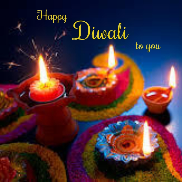 happy diwali instagram post Template | PosterMyWall