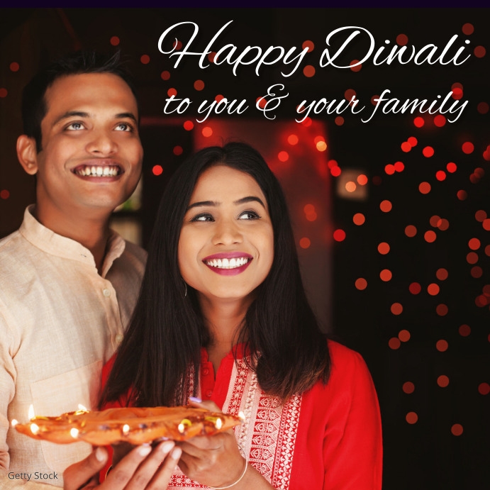 Happy Diwali Instagram Wishes Templates | PosterMyWall