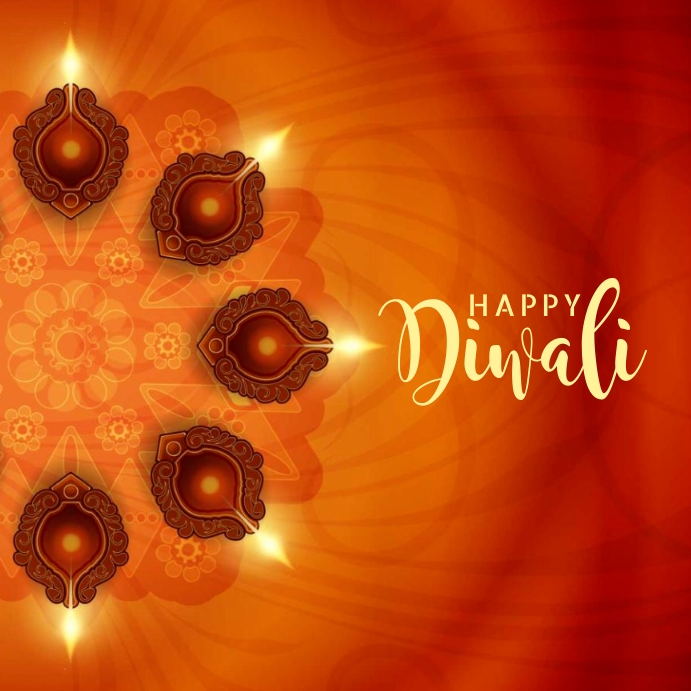 Copy of happy diwali template | PosterMyWall