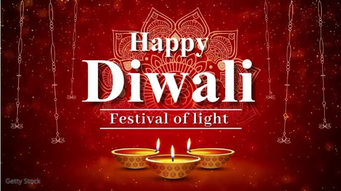happy Diwali video Template | PosterMyWall