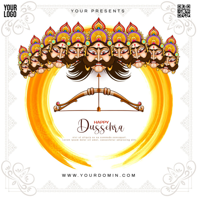 happy dussehra Template | PosterMyWall