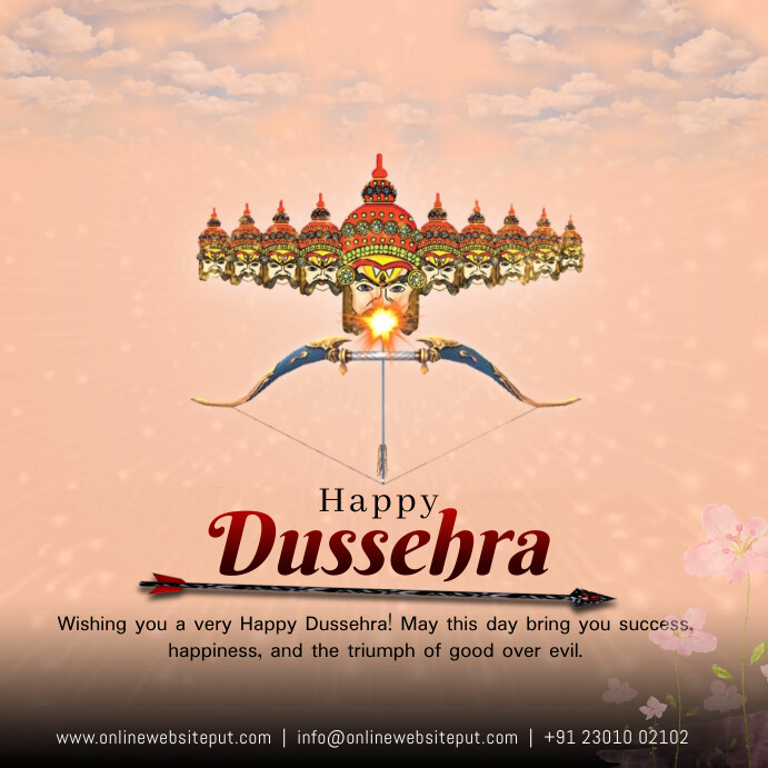 Happy Dussehra Template | PosterMyWall