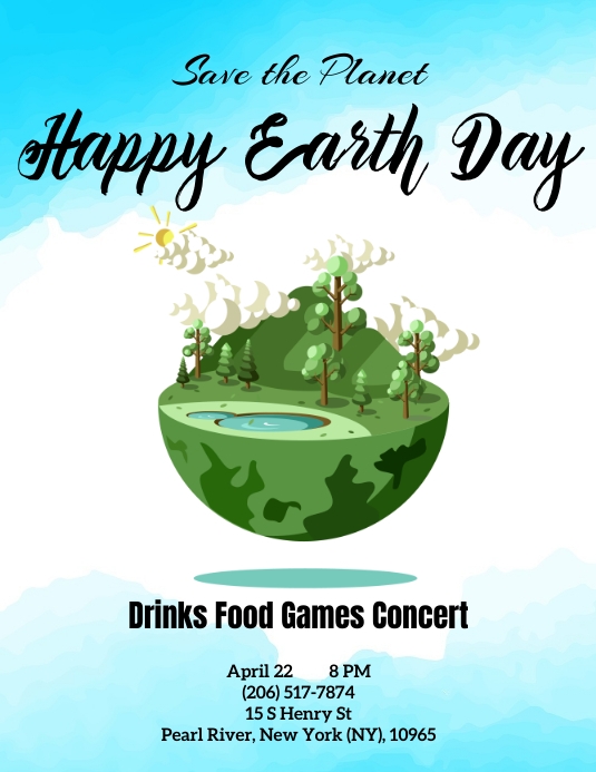 Happy Earth Day Template | PosterMyWall