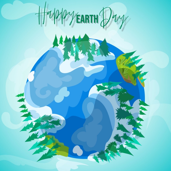 happy earth day flyer Template | PosterMyWall