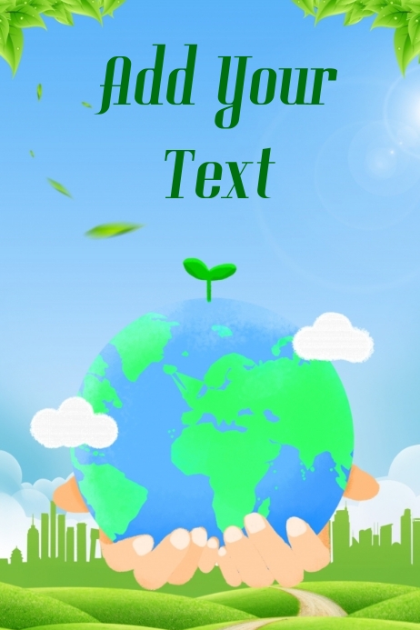 Happy Earth Day poster template design | PosterMyWall