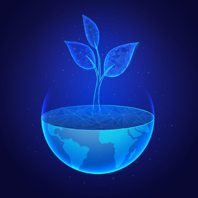 Happy earth day technology ecology concept Template | PosterMyWall