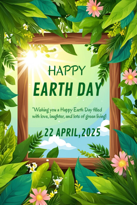 Copy of Happy Earth Day template 2025 | PosterMyWall