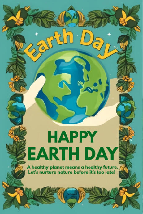 Copy of Happy Earth Day template 2025 | PosterMyWall