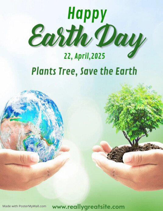 Copy of Happy Earth Day template 2025 | PosterMyWall