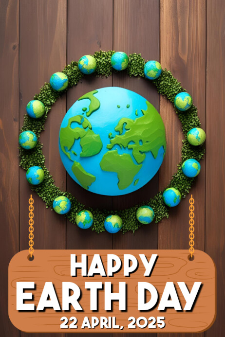 Copy of Happy Earth Day template 2025 | PosterMyWall
