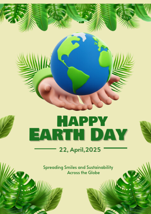 Copy of Happy Earth Day template 2025 | PosterMyWall