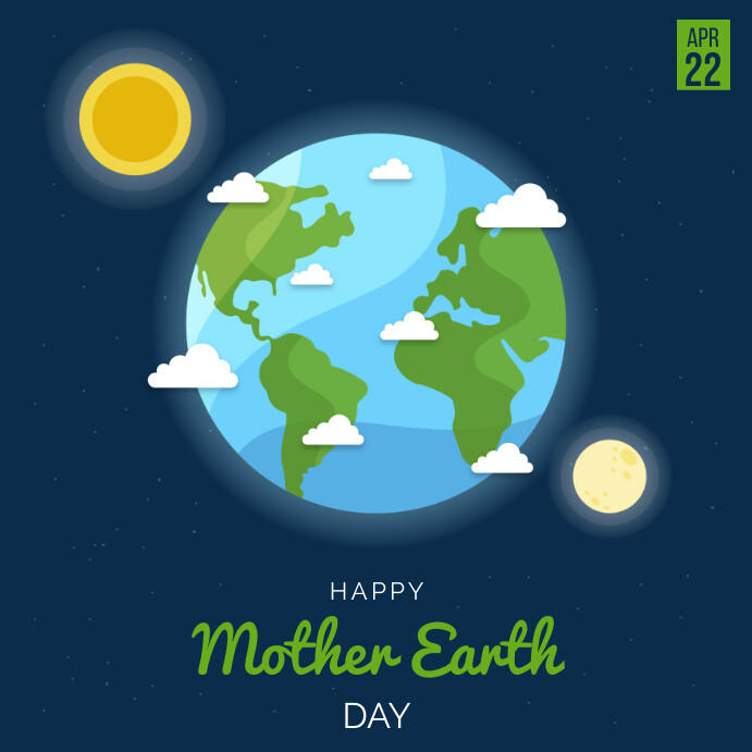 Copy of happy earth day template | PosterMyWall
