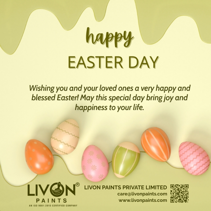 Happy Easter (1) Template | PosterMyWall