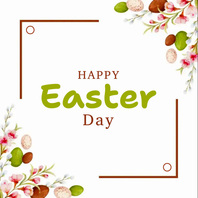 Happy Easter 13 Template | PosterMyWall