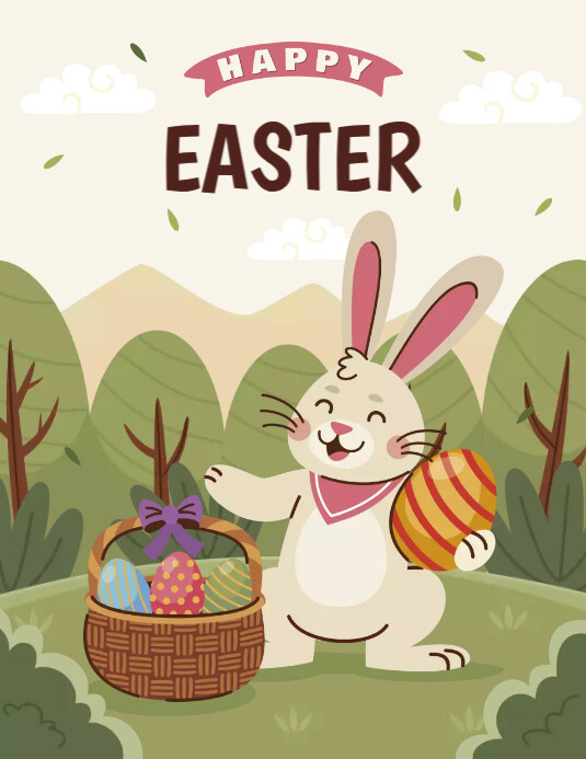Happy Easter Ads Templat | PosterMyWall